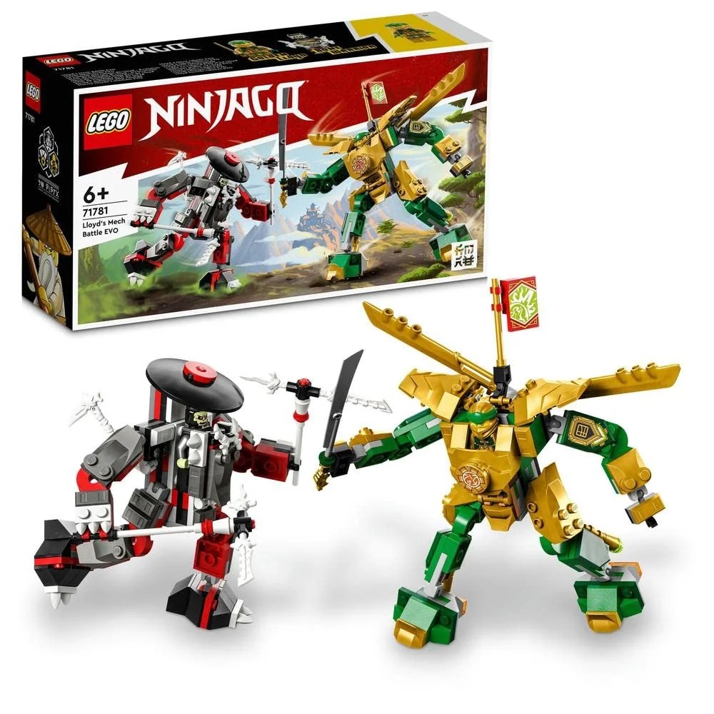 LEGO NINJAGO LLOYD'S MECHANIC BATTLE EVO 71781 – JohnnyBoy