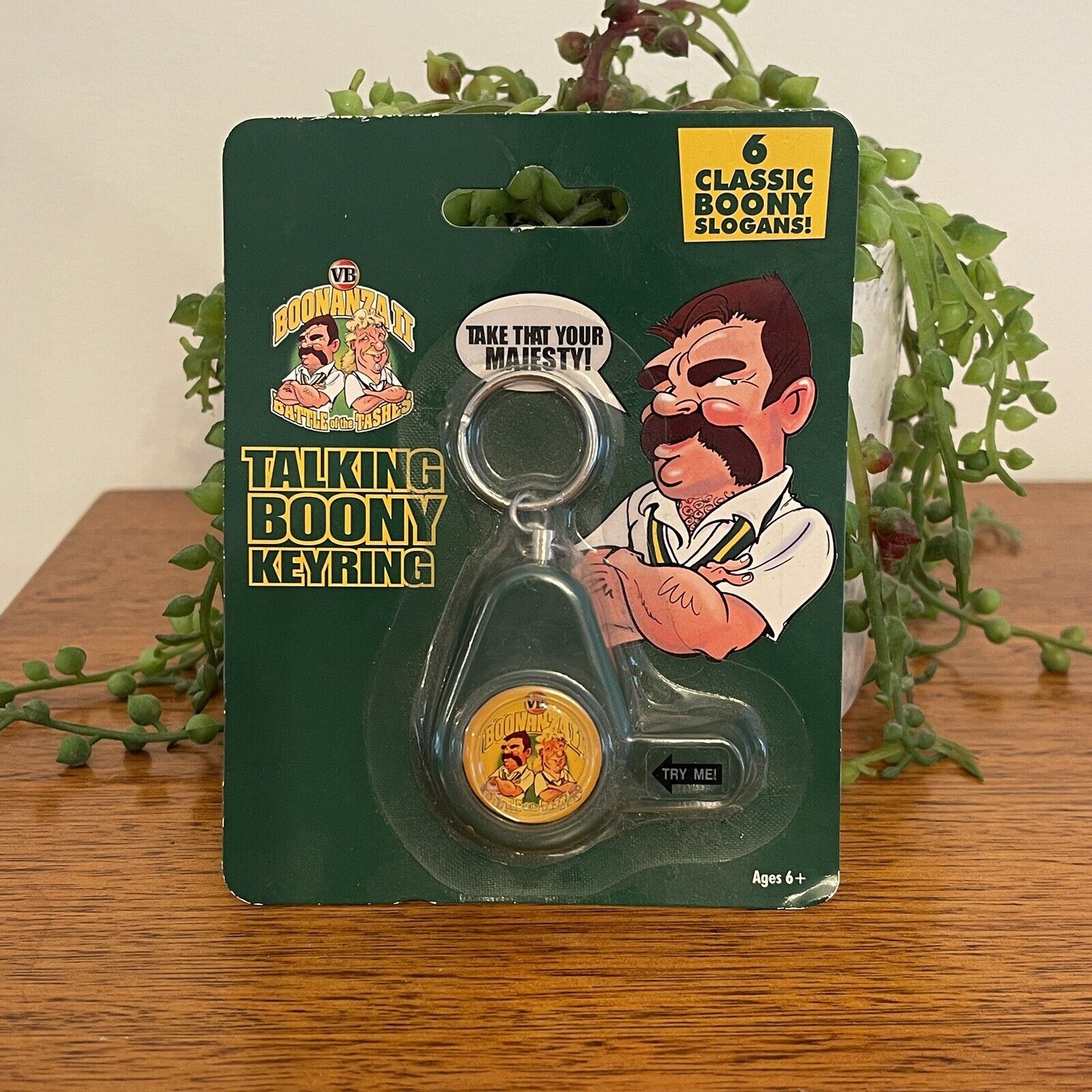 2006 Foster's Group VB Talking Boony Slogans Aussie Keyring Boonanza I ...